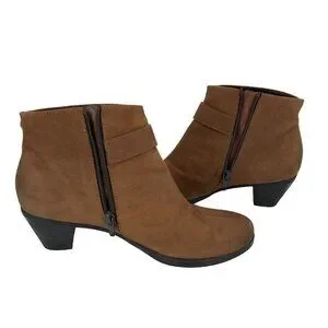 Mephisto | Shoes | Mephisto Zazy Ankle Boots Brown Suede Leather 85 ...